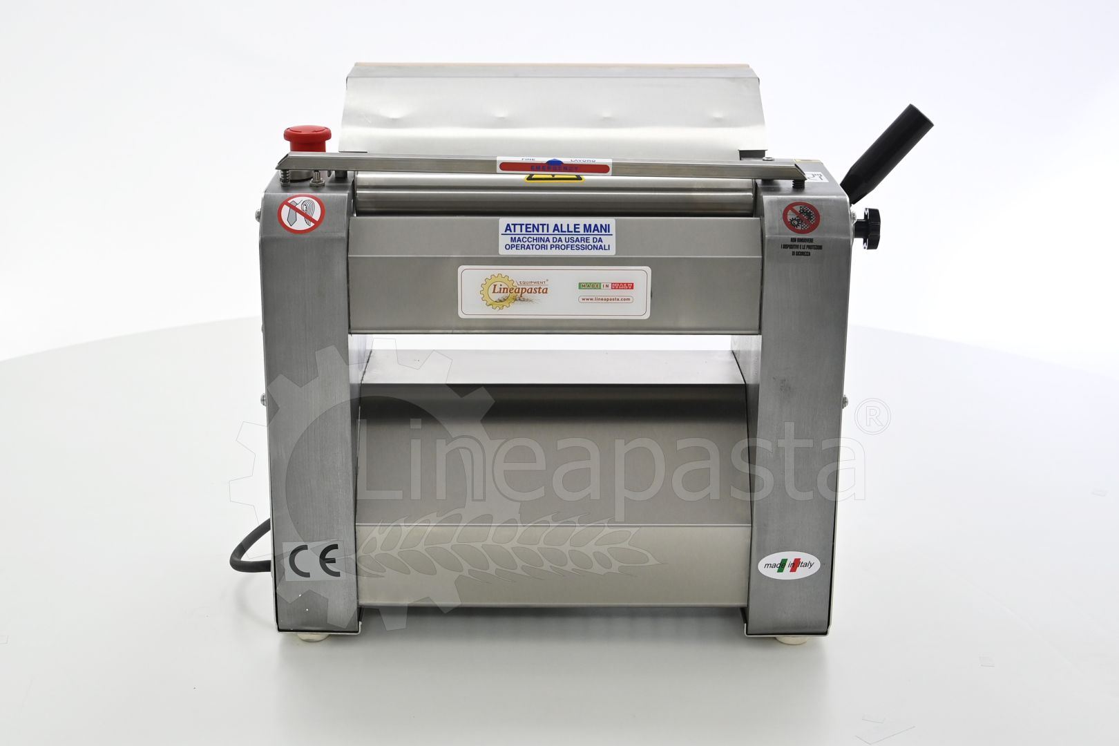 SR electric pasta sheeter with 320 mm stainless steel rollers with ...