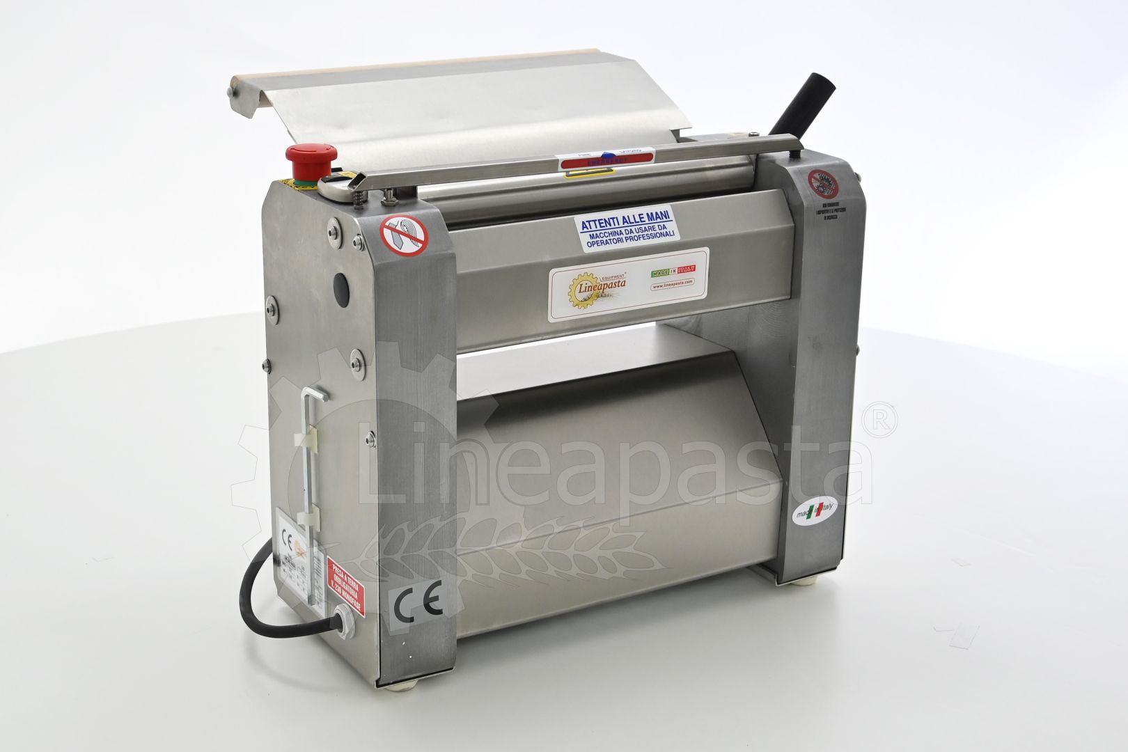 SR electric pasta sheeter with 320 mm stainless steel rollers with ...