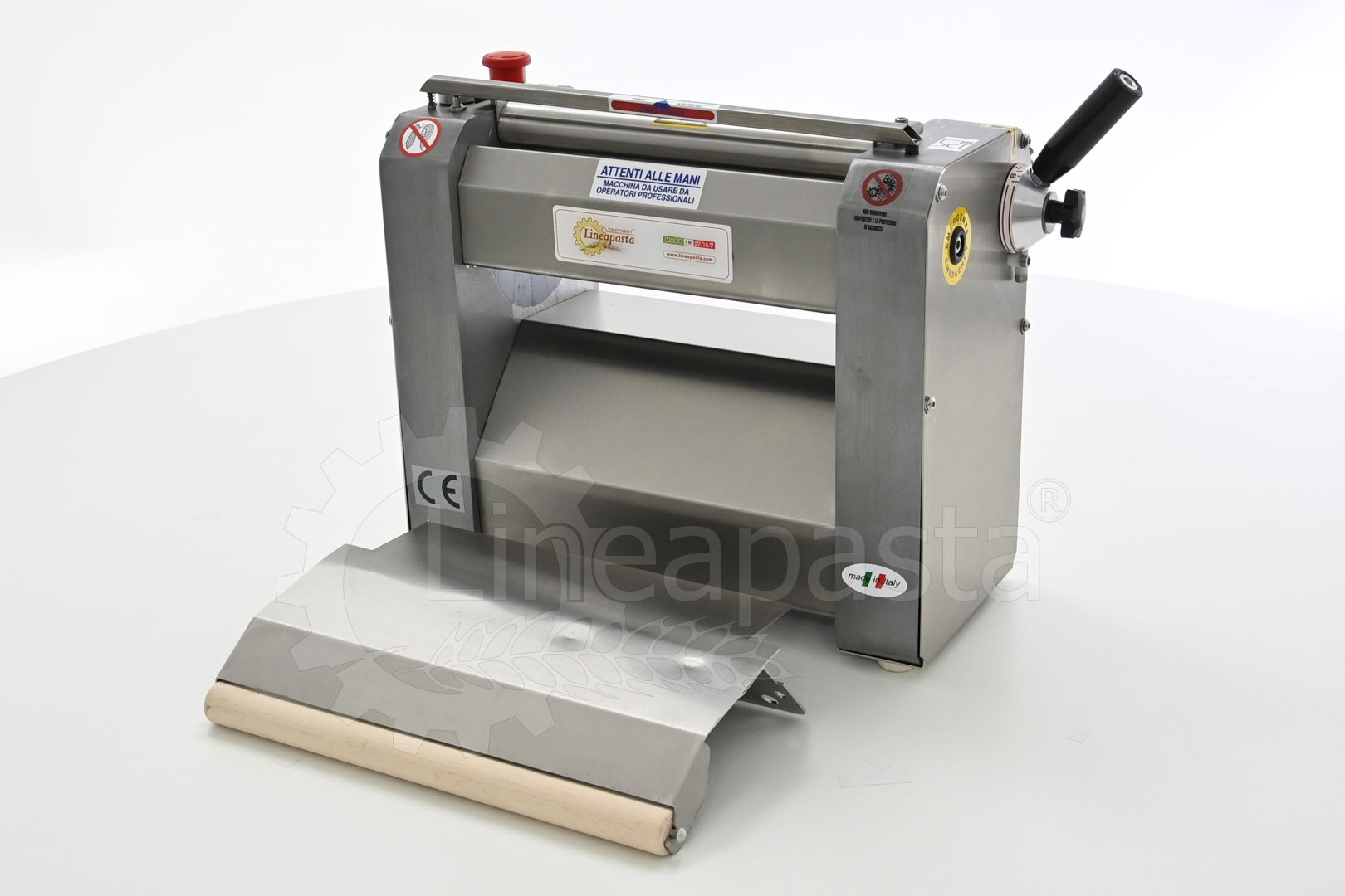 SR electric pasta sheeter with 320 mm stainless steel rollers with ...