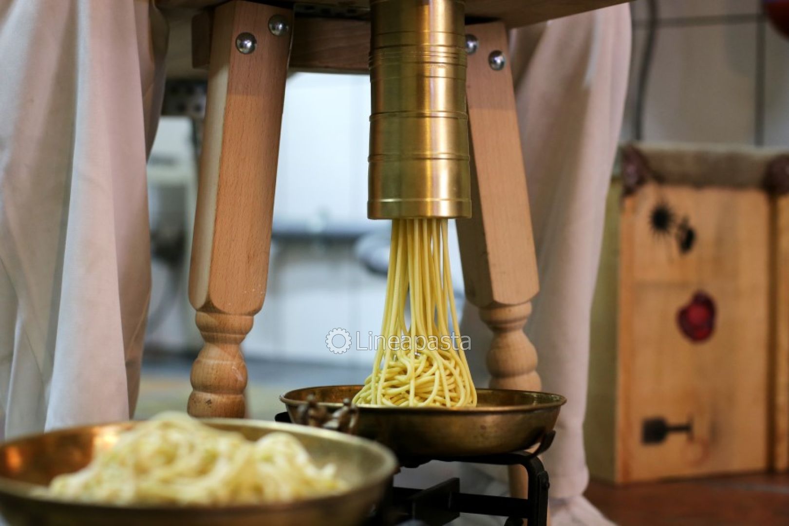Hand extruder for pasta Torchio Bigolaro 5° | Lineapasta